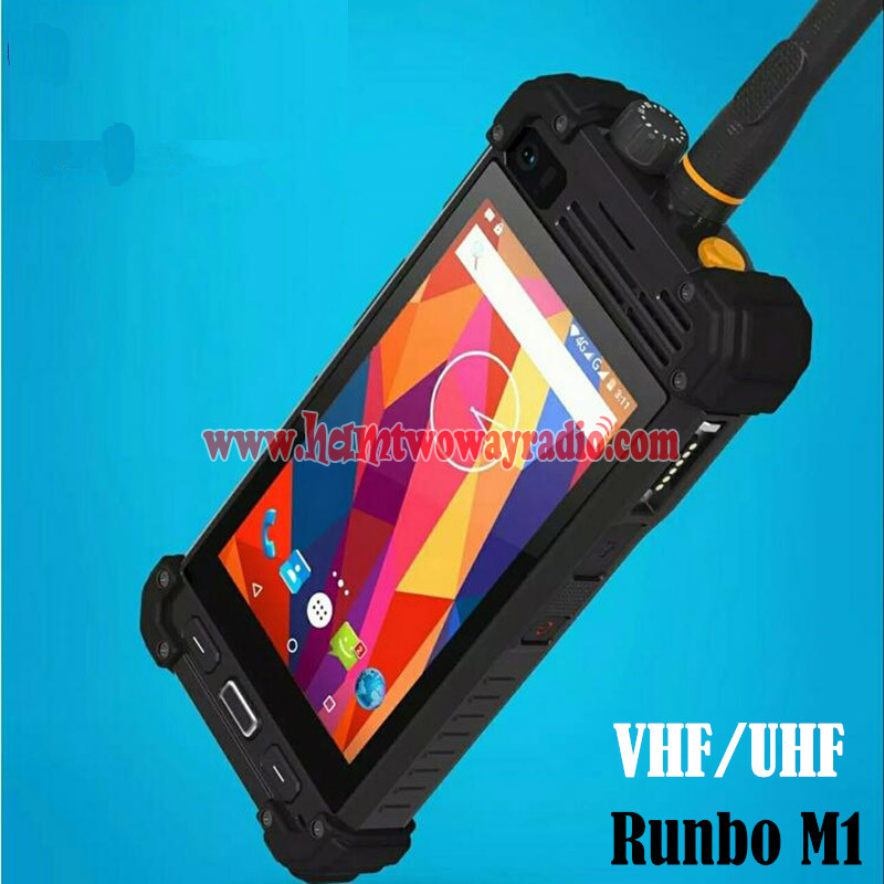 Runbo M1 VHF UHF PTT Digital Two Way Radio Waterproof 4G DMR Phone