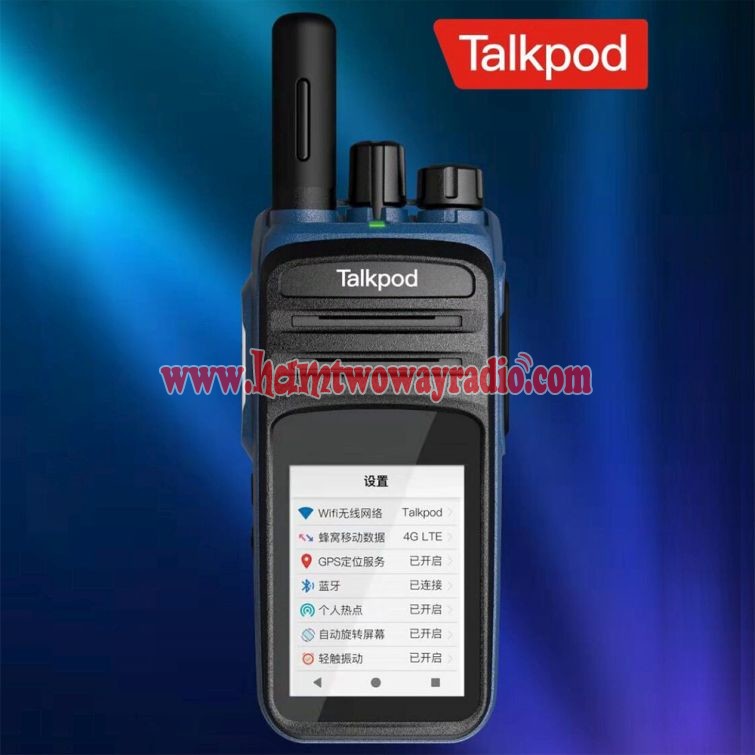 Talkpod N58 4G PTT Network Touch Screen Android Radio