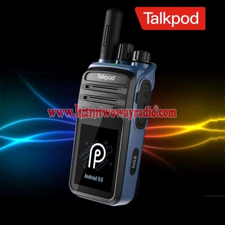 Talkpod N58 4G PTT Network Touch Screen Android Radio
