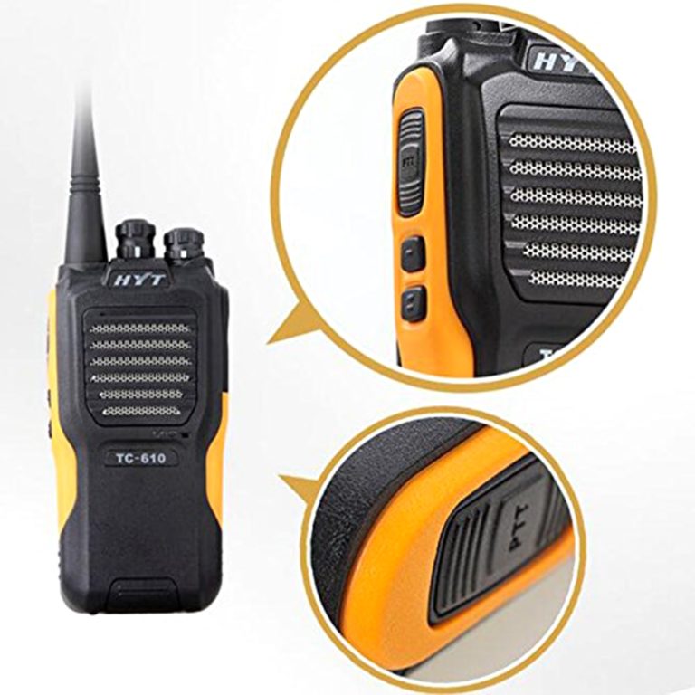 HYT TC-610 Portable Radio VHF UHF WaterProof Walkie Talkie woki toki - Two Way Radio