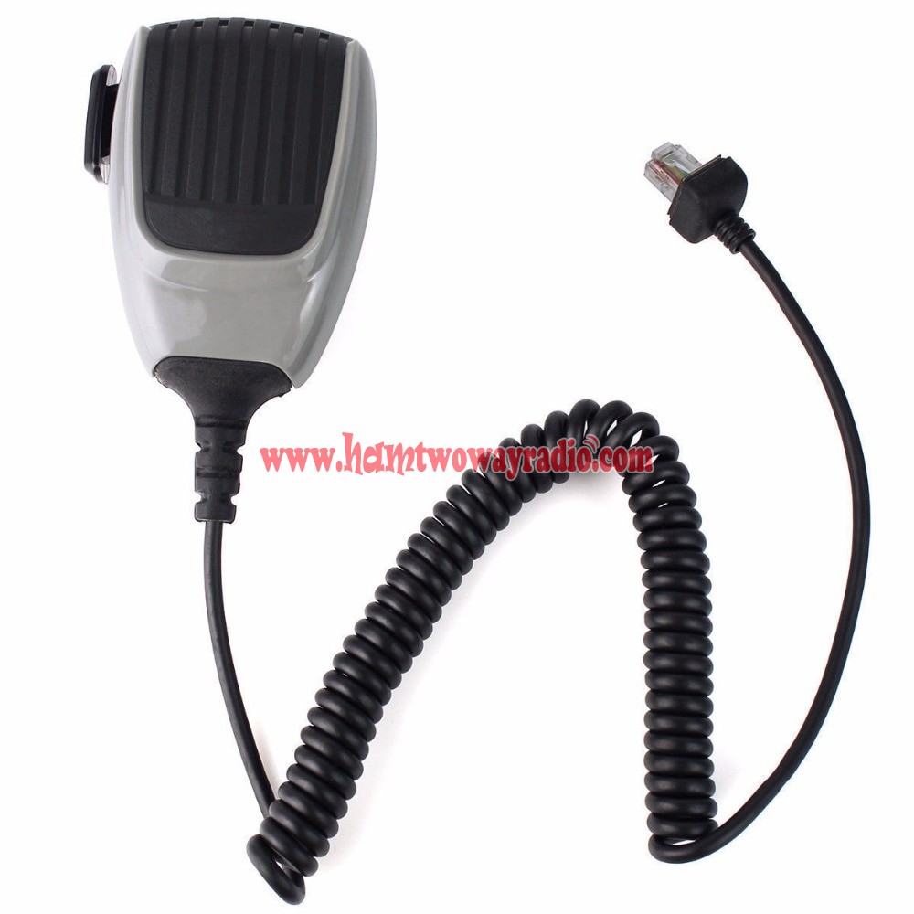 ICOM HM-148G Heavy Duty 6 Pin PTT Microphone for Mobile Radio IC-F6011 ...