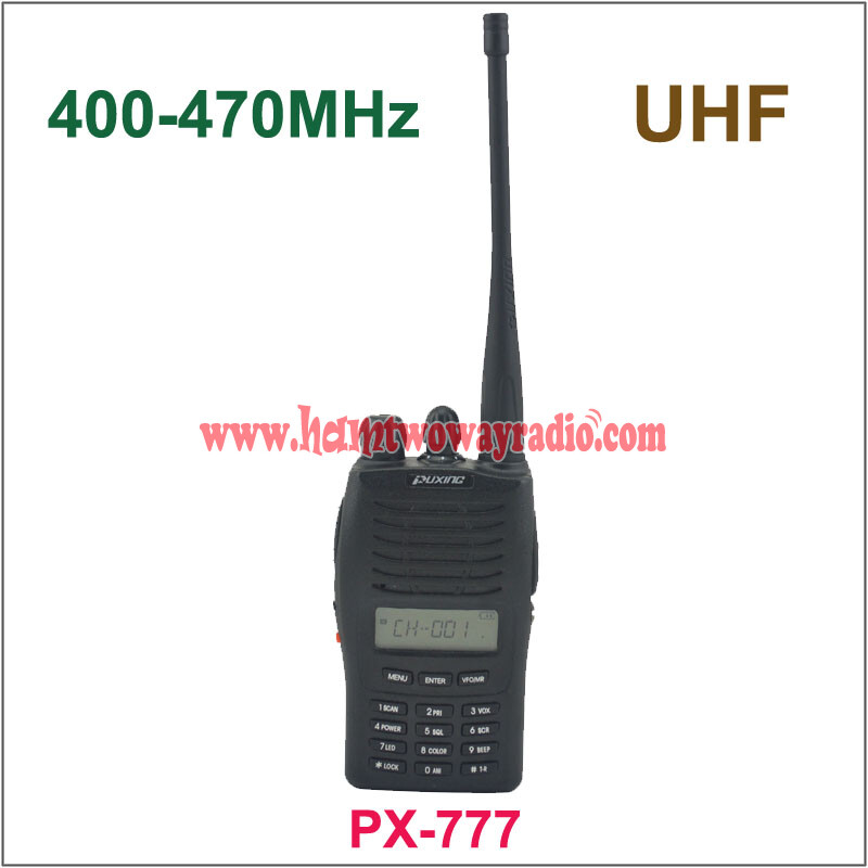 PUXING PX-777 UHF Amateur two way radio