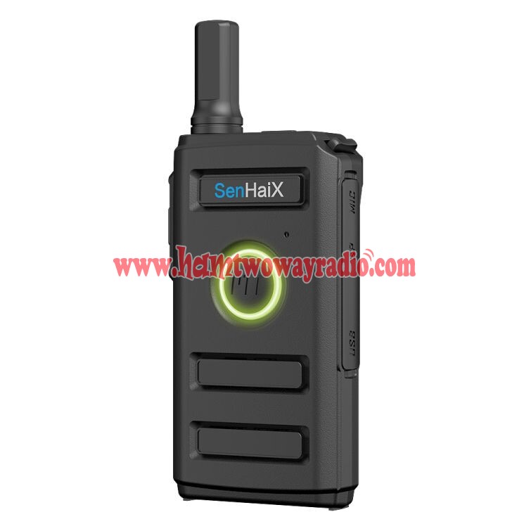 SENHAIX 1420 Mini Walkie Talkie 2W with Breathing Lights Transceiver