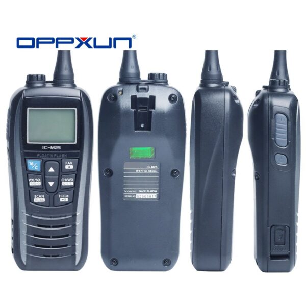 ICOM IC-M25 Shipboard VHF Scanner IPX7 Waterproof Floating Maritime ...