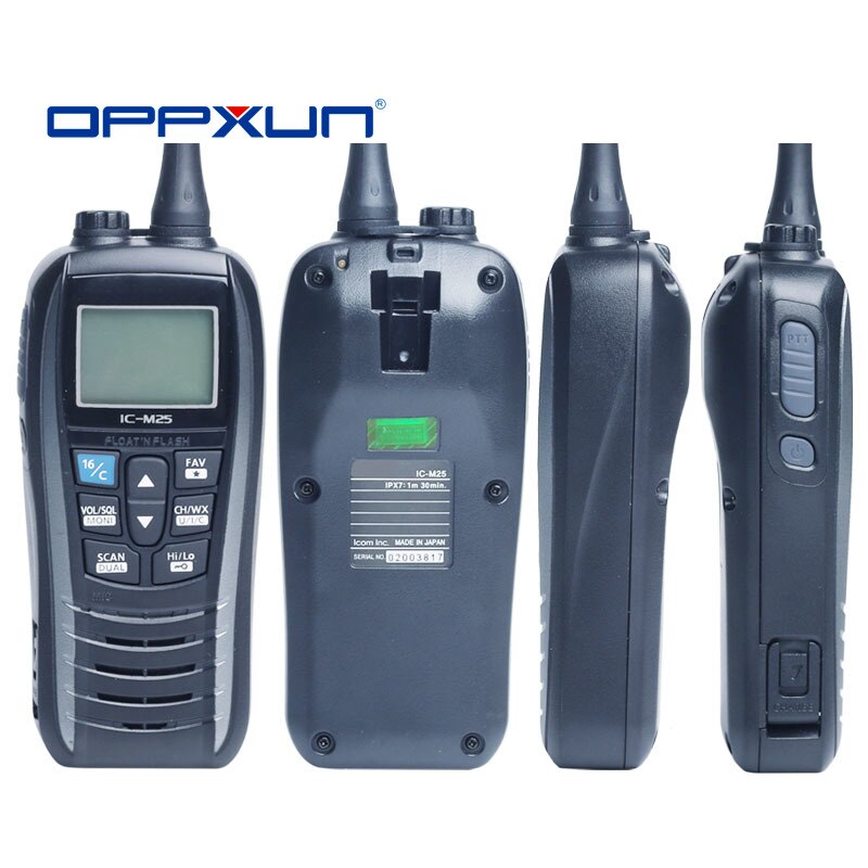ICOM IC-M25 Shipboard VHF Scanner IPX7 Waterproof Floating Maritime ...