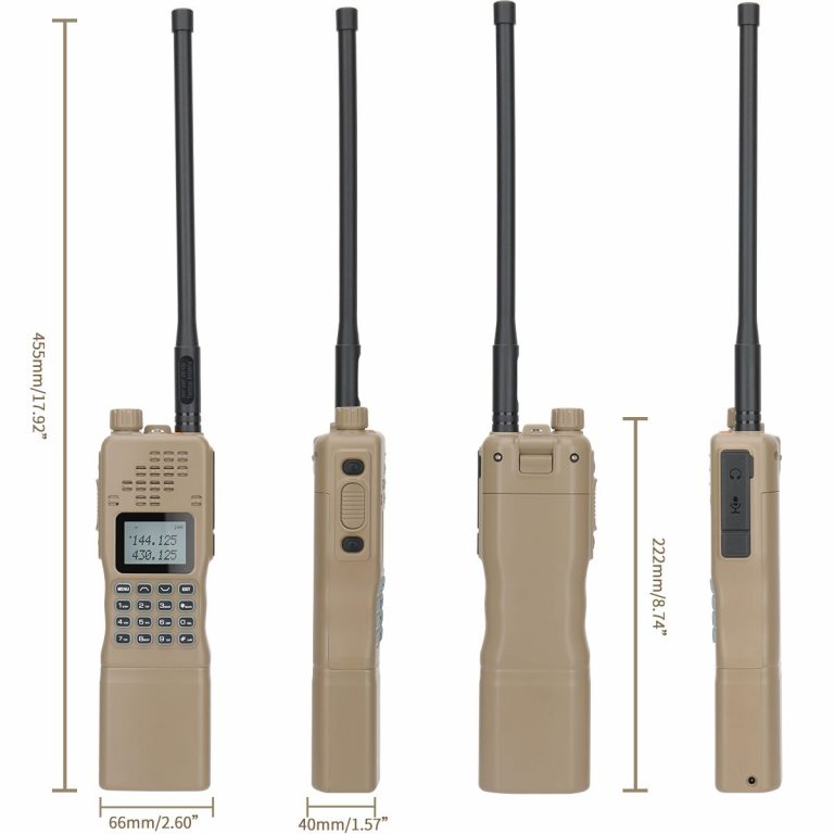 Baofeng AR-152 VHF UHF 15W Powerful Military Radio Tactial Walkie ...