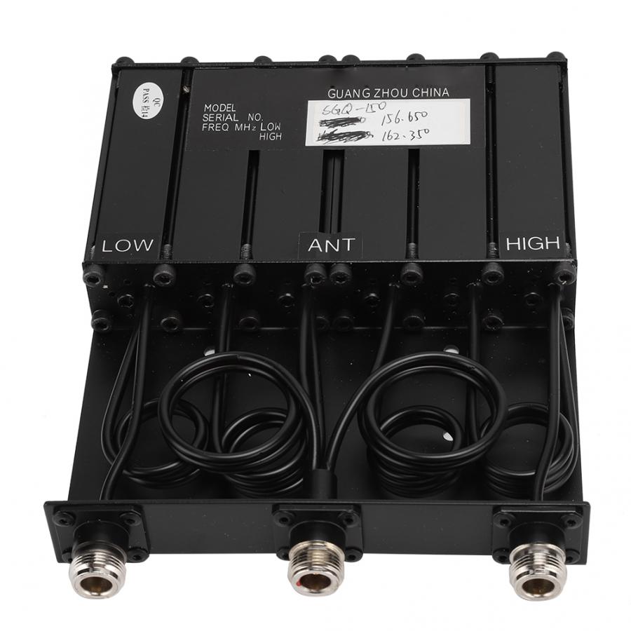 SGQ-150 VHF 25W Duplexer 6 Cavity 6 Stop-Band Filters N Connector ...