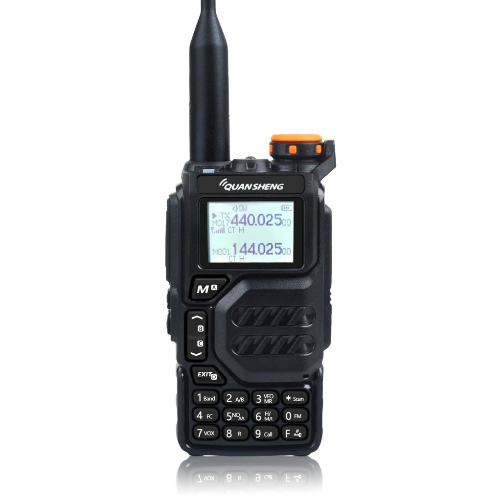 Quansheng UV-K5 50-600MHz Air Band Walkie Talkie 200Ch 5W UHF VHF DTMF ...