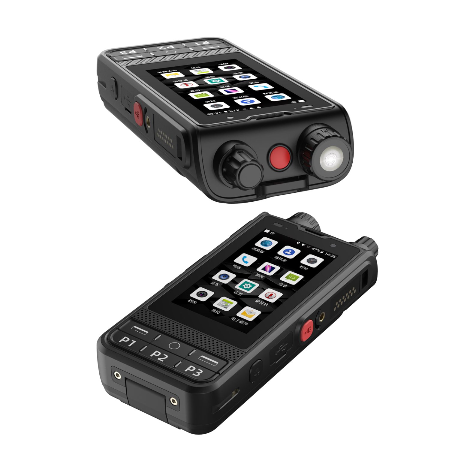 4G Network radio W6 Android 8.1 Unlock LTE/WCDMA/GSM POC Radio 4200mAh ...