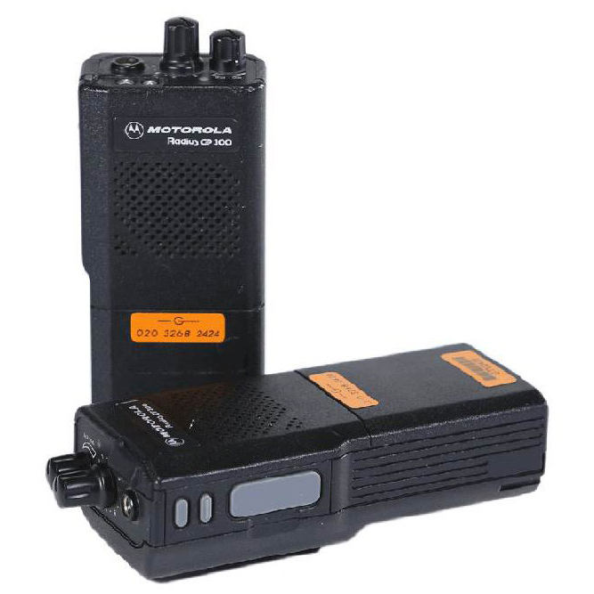 Motorola GP300 Original Professional UHF VHF Handheld Walkie Talkie
