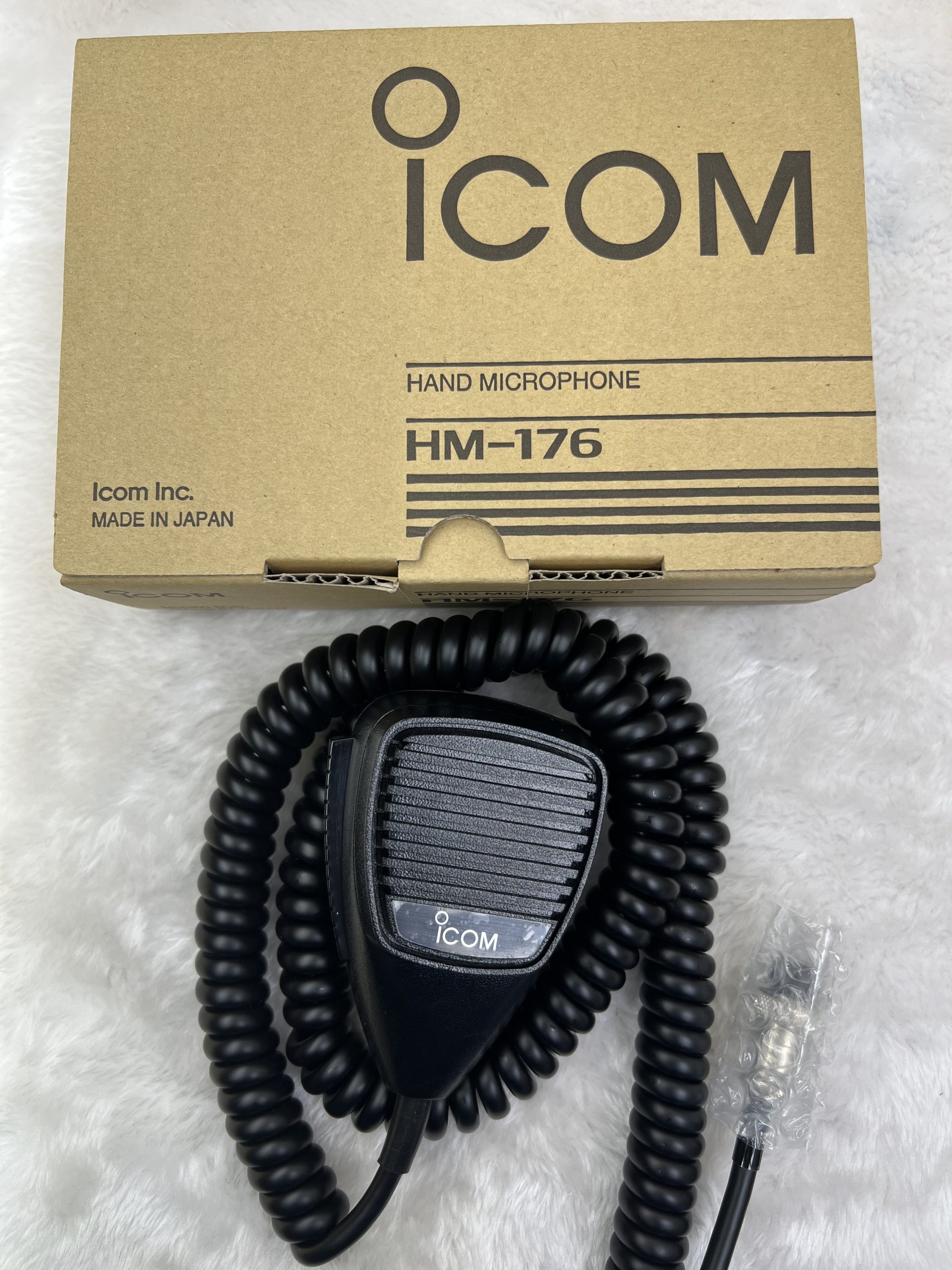 HM-176 Handheld Microphone for ICOM IC-A210/A220 Aviation Radio Speaker ...