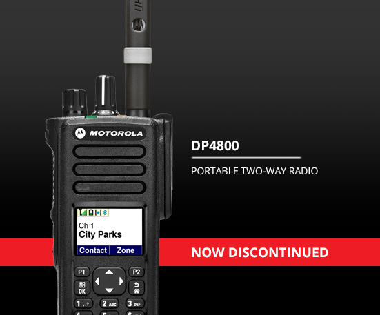 Motorola DP4800 MOTOTRBO DP4801 Digital Radios Handheld Walkie Talkie Portable Two Way Radio